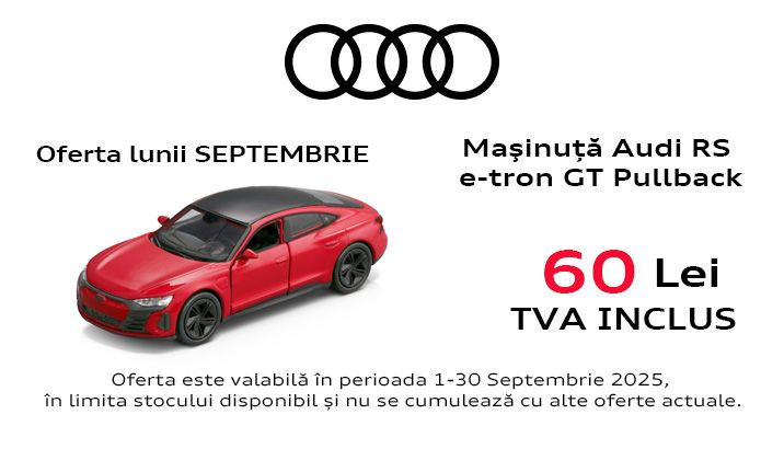 ROADHILL AUTOMOTIVE SRL | Oferta lunii Septembrie AUDI